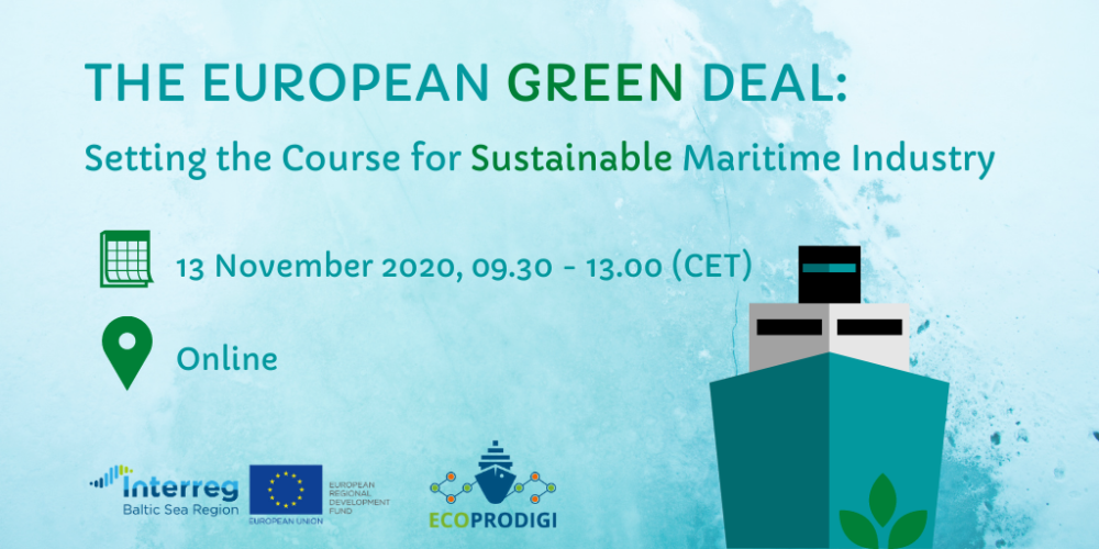 European Green Deal: Setting the Course for Sustainable Maritime ...